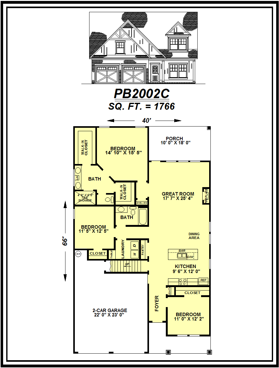 PB2002C | Dixie Design and Build, LLC